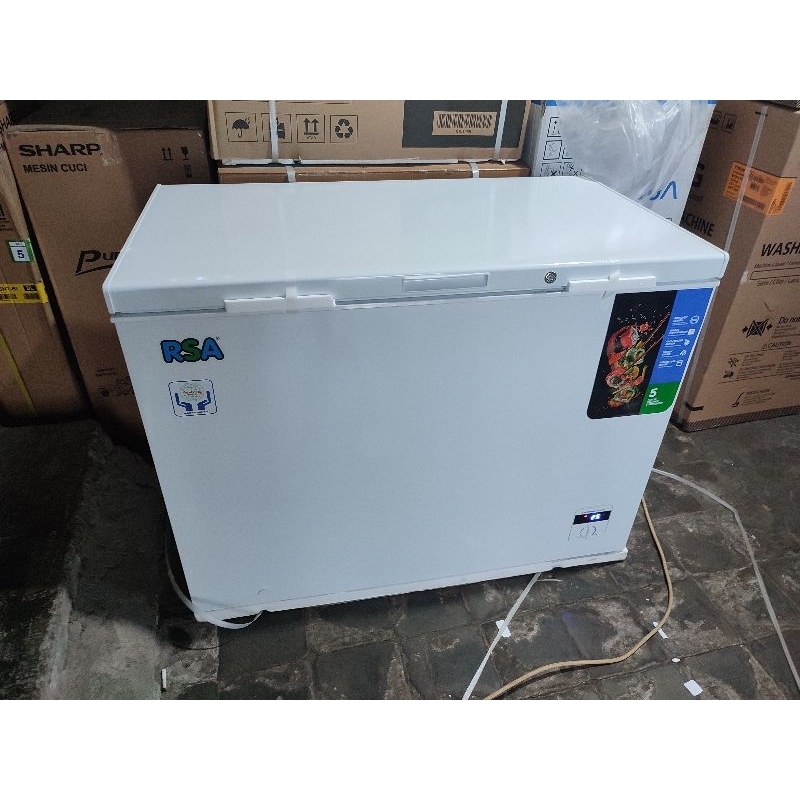 Jual FREEZER BOX RSA CF-310 kapasitas 300 liter( khusus wilayah demak ...