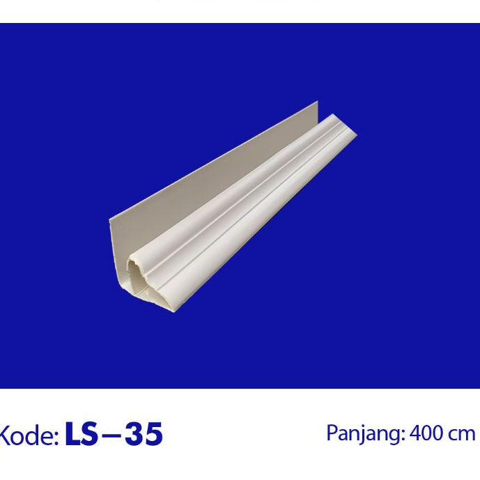 Jual Lis sudut / lis siku pvc / lis sambung plafon pvc | Shopee Indonesia