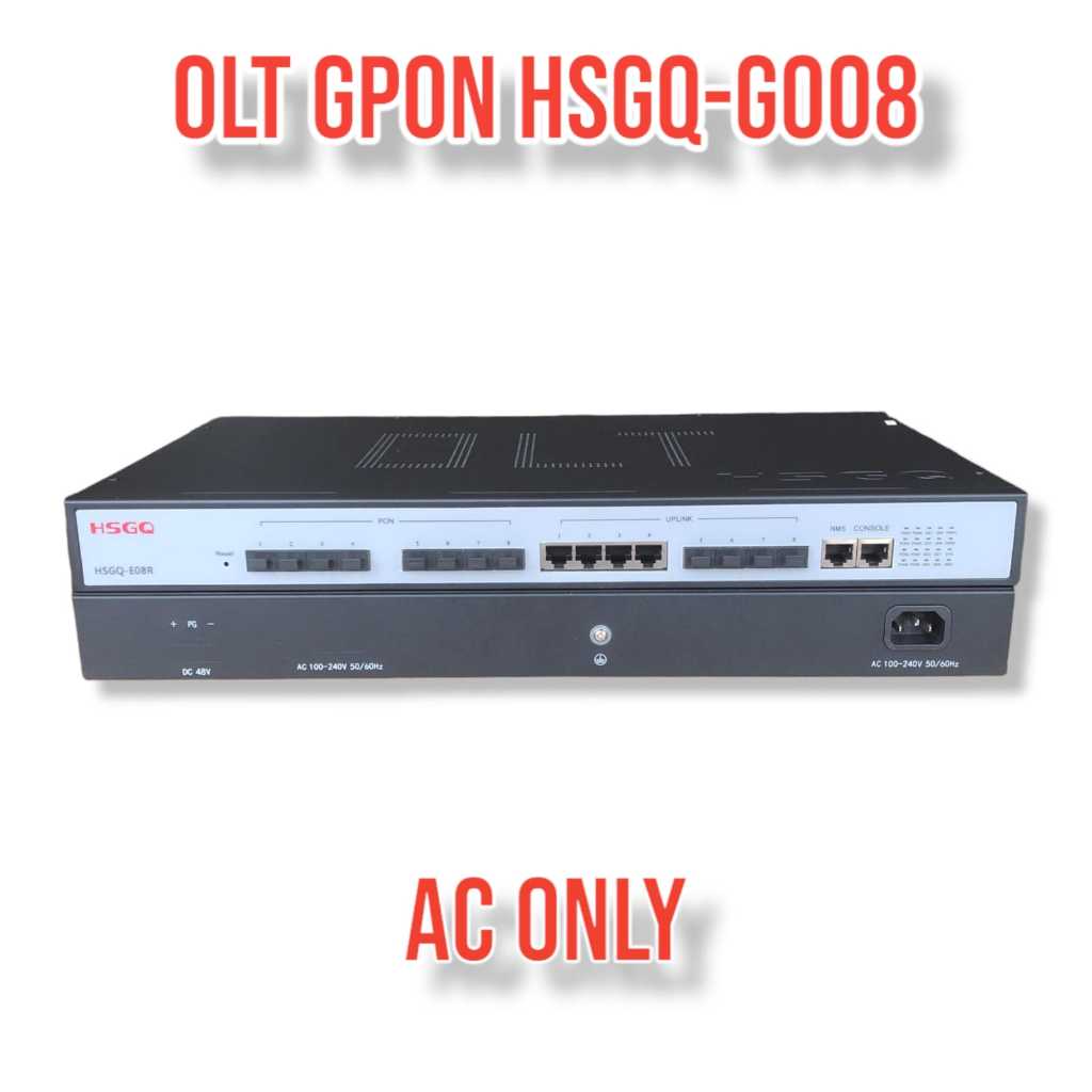 Jual OLT GPON HSGQ G008 FIRMWARE TERBARU | Shopee Indonesia