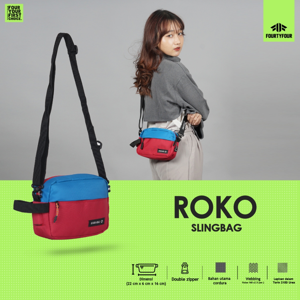 Jual Tas Selempang Pouch Esenbo Roko By Fourtyfour - Sling Pouch ...