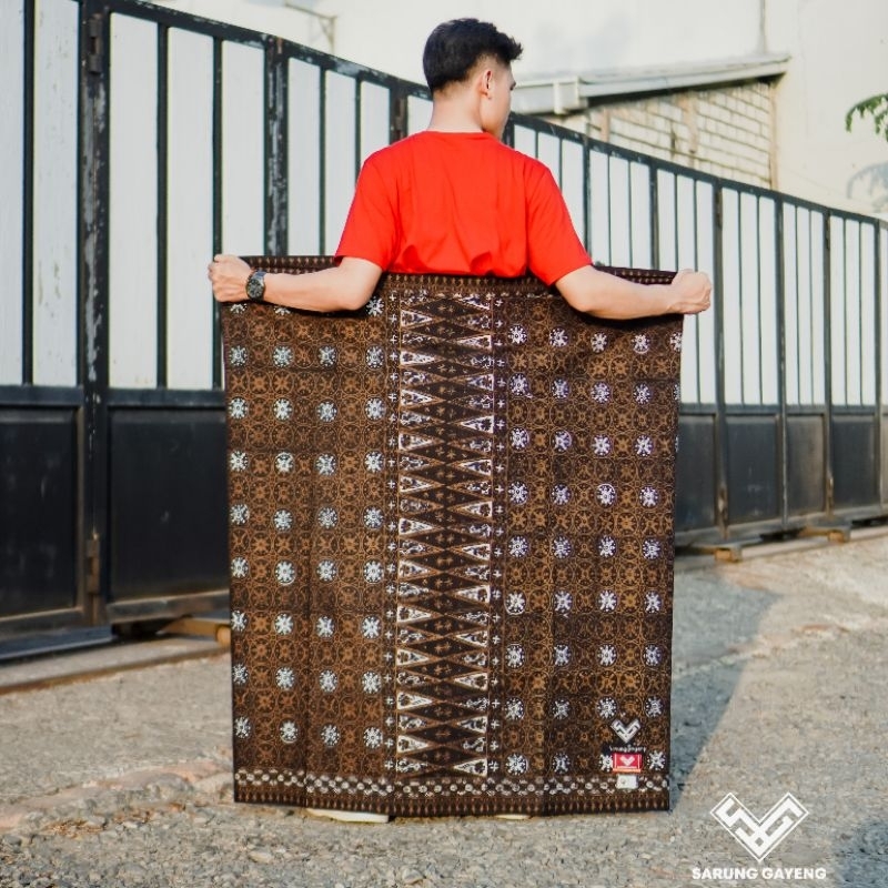 Jual (ST1) SARUNG BATIK GAYENG ORIGINAL CAP SEMI TULIS SARUNG BATIK ...