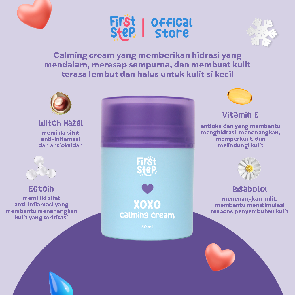 Jual First Step XOXO Calming Cream 30 g - Baby Face and Body Cream ...