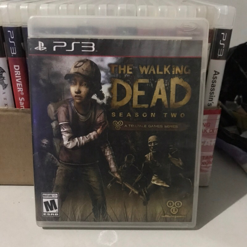 Jual The Walking Dead Season Two PS3 kaset bd game cd ps 3 | Shopee ...