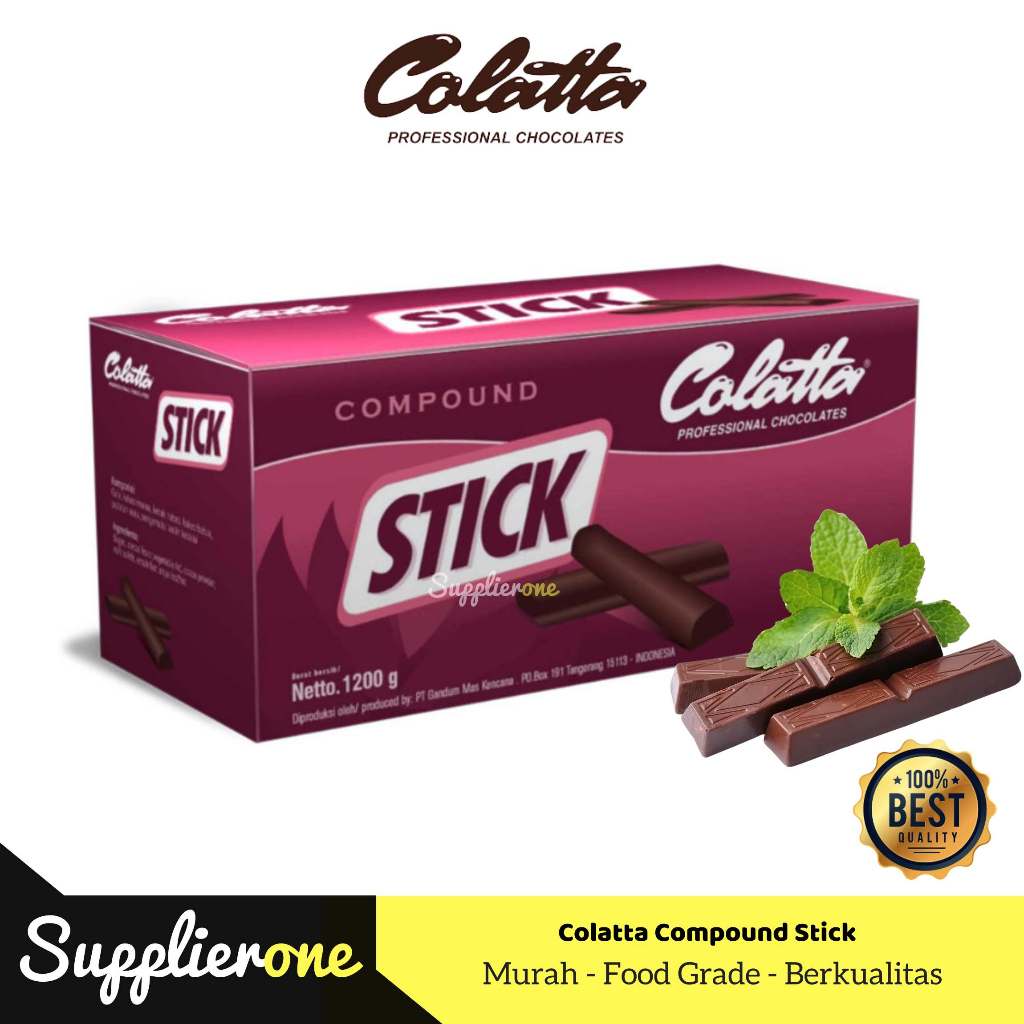 Jual Collata Compound Stick / Colatta / Collata Dark Chocolate / Coklat ...