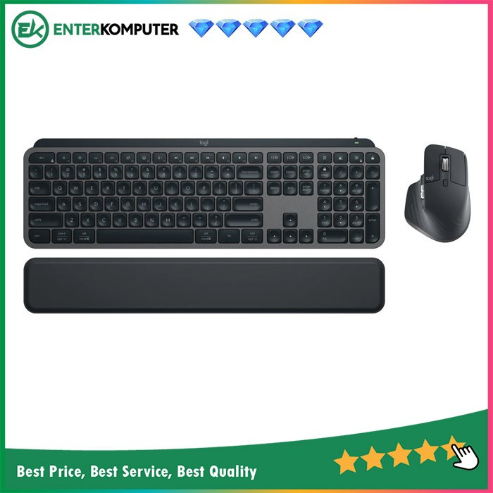 Jual Logitech MX Keys S Combo Silent Wireless Keyboard Mouse | Shopee Indonesia