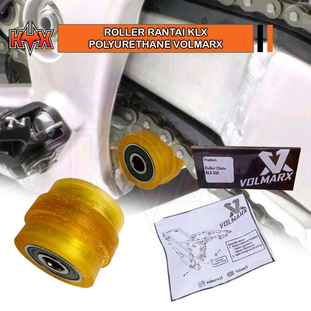 Jual Roller Rantai Bearing Stabilizer Rantai Polyurethane Rubber ...