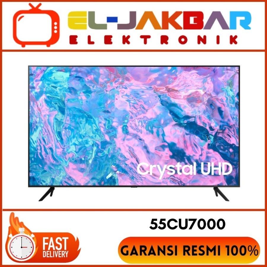 Jual Samsung 55CU7000 55 Inch Led Smart TV Crystal UHD 4K UA55CU7000KXXD | Shopee Indonesia