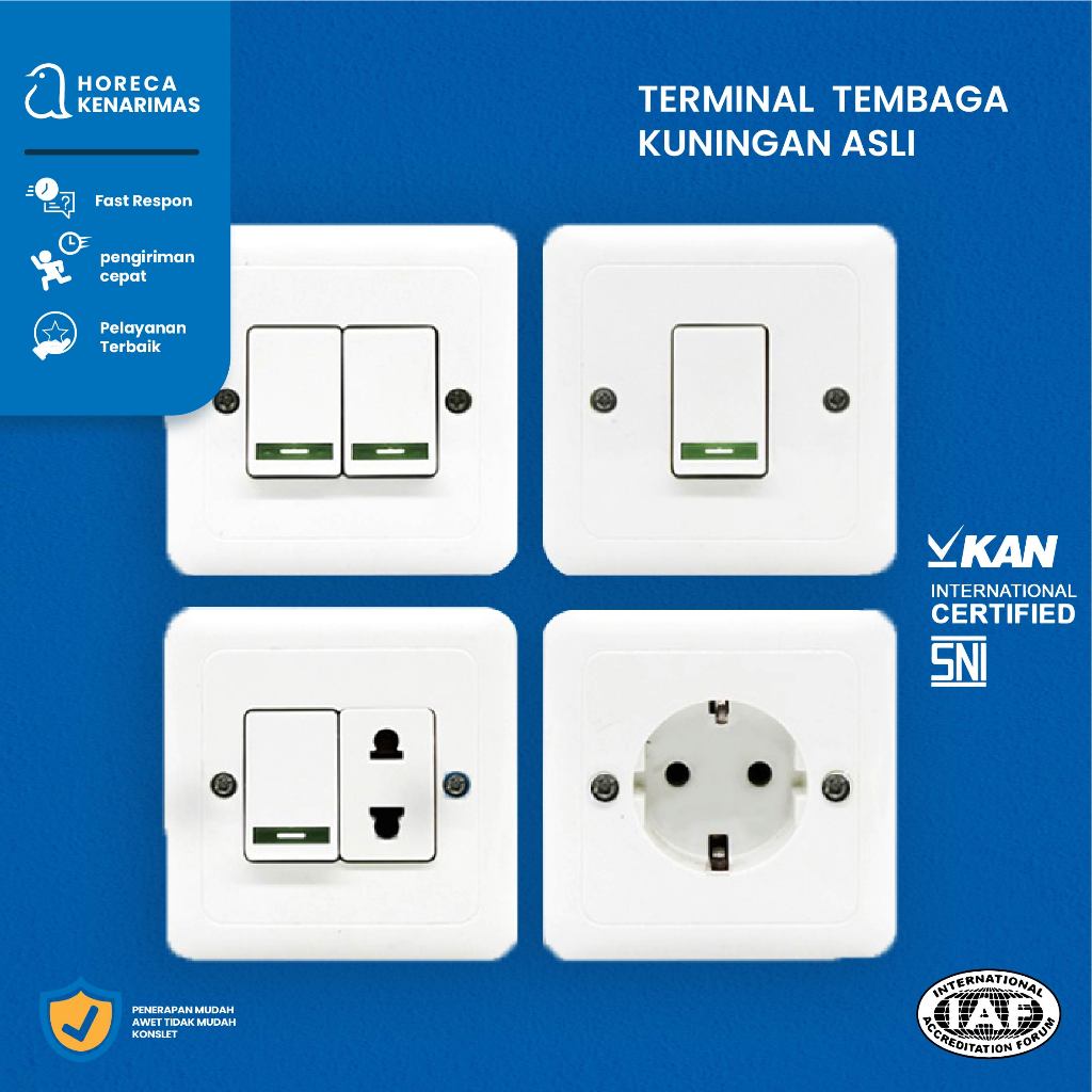 Jual Saklar Lampu Inbow / Saklar Seri Engkel Stop Kontak / Saklar Inbow ...
