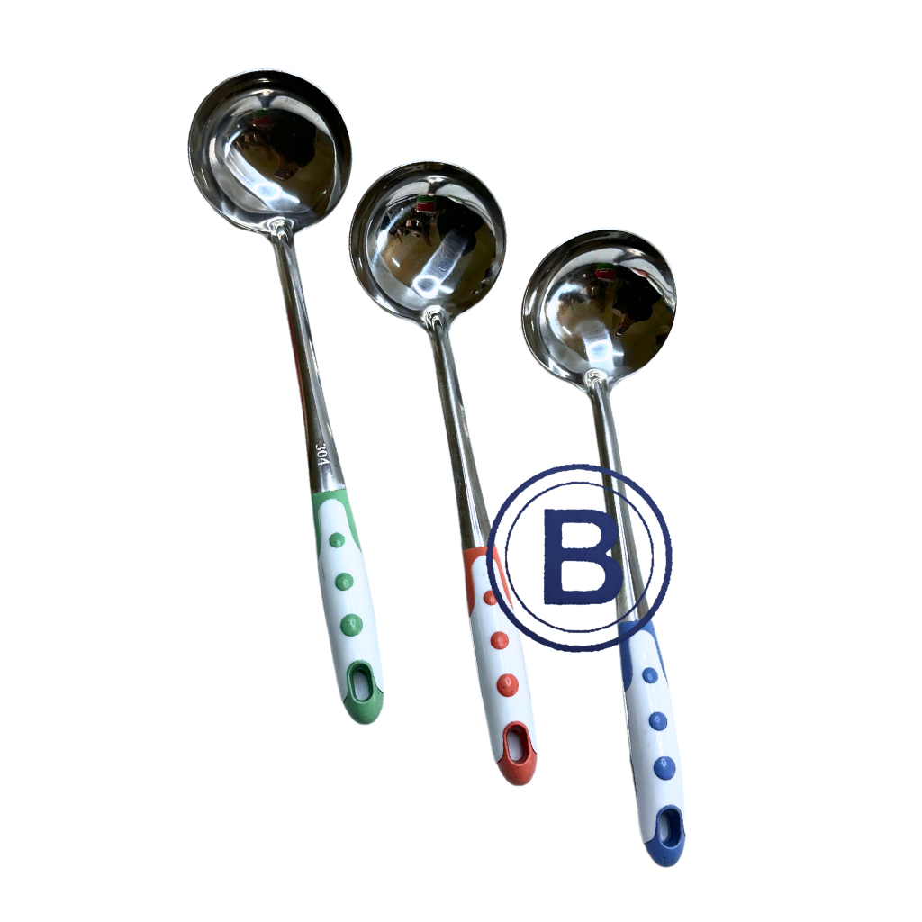 Jual Irus Stainless Steel 2 Warna/Sendok Sop/Ladle/Centong Sayur ...