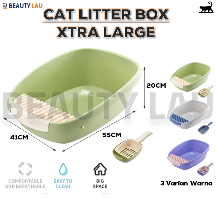 Jual CAT LITTER BOX KUCING JUMBO TOILET TEMPAT PUP KUCING LITER BOX ...