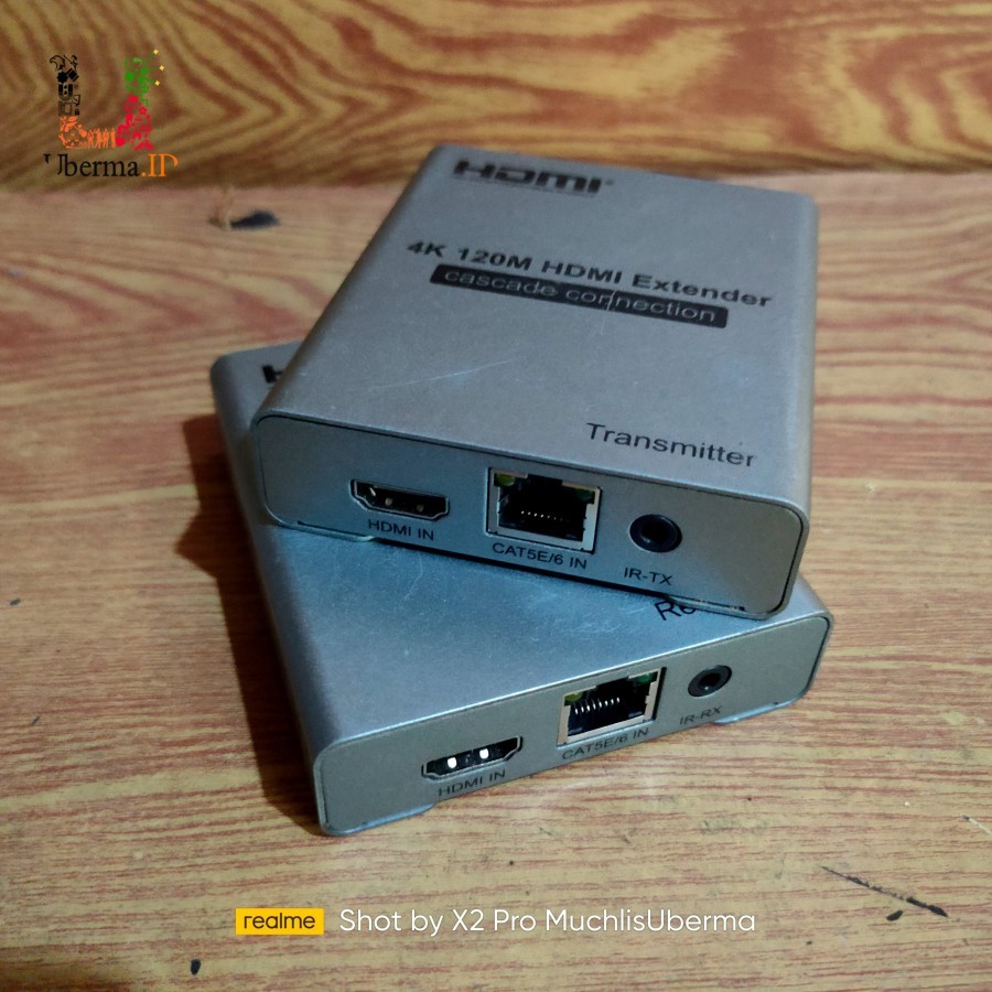 Jual 4K HDMI IR Extender via UTP support Cascade Mode Transmitter ...
