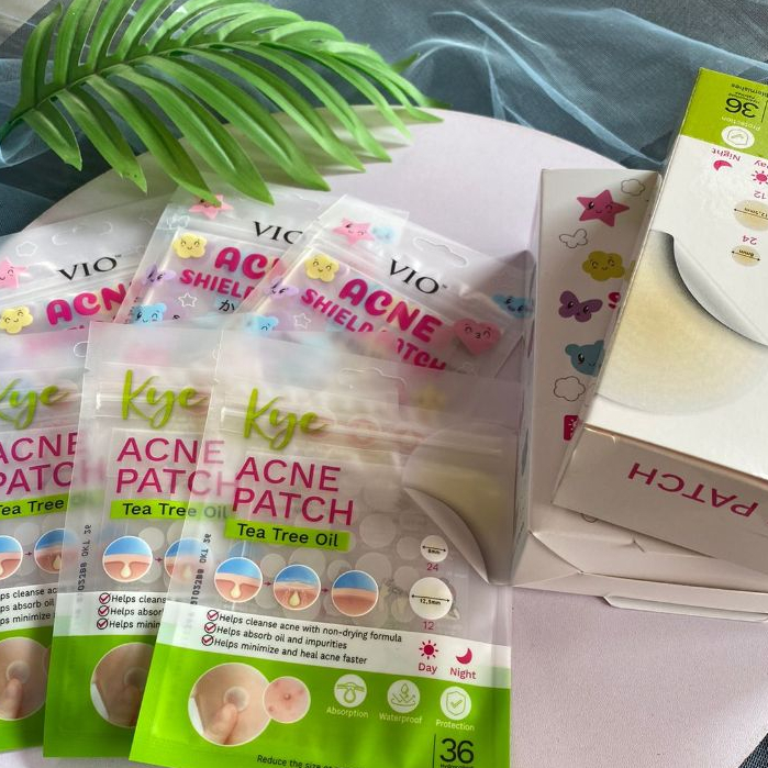 Jual VIO Spot Patch Acne Treatment Day | Night | Pimple Patch | Shopee Indonesia