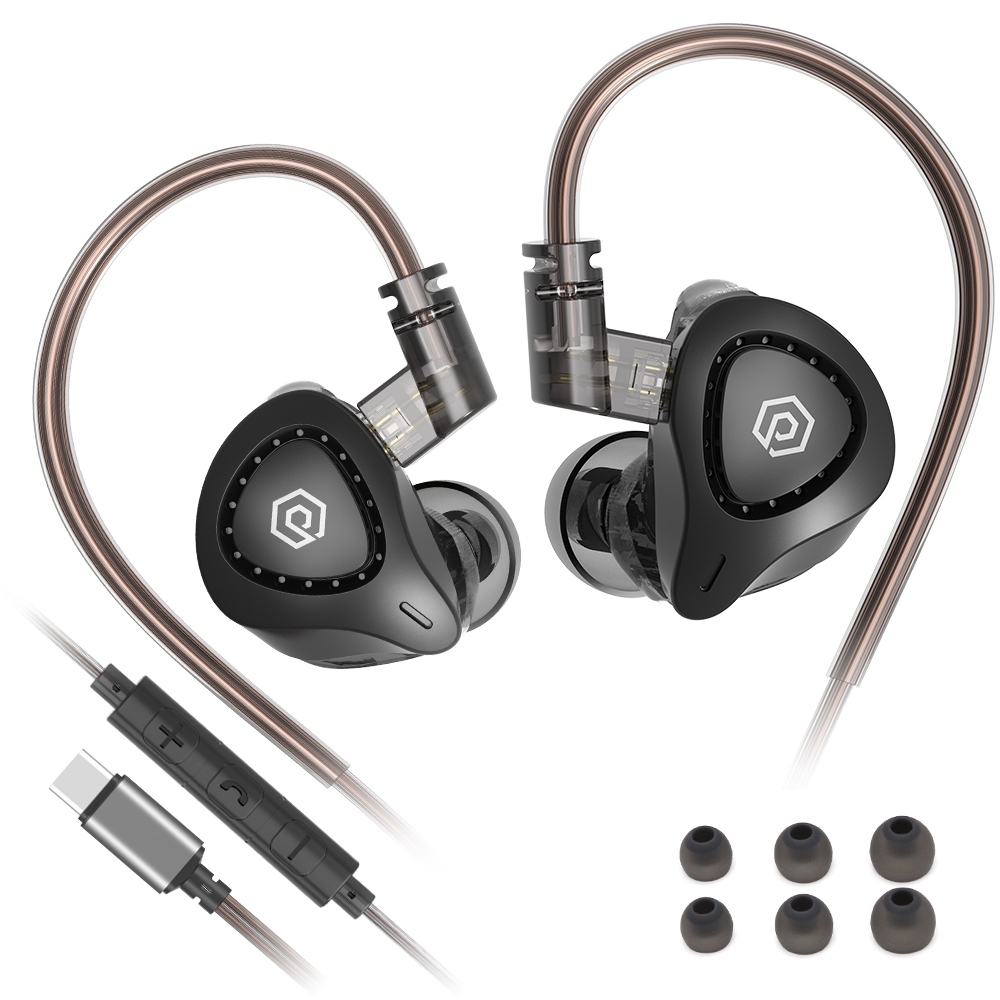 Jual Popcorn Bass X8 Pro Dynamic Earphone HiFi Bass In-Ear Monitor ...