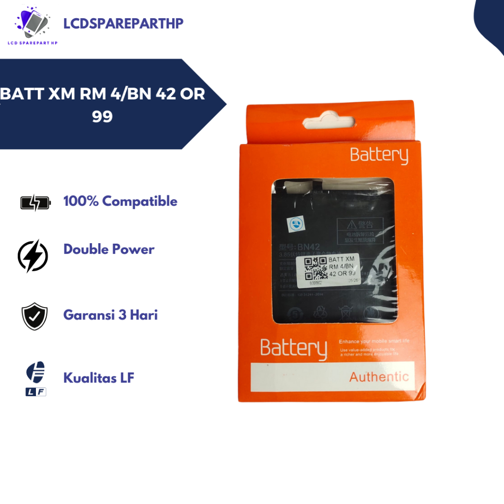 Jual Xiaomi Baterai Original 99% BN42 - Redmi 4 | Shopee Indonesia