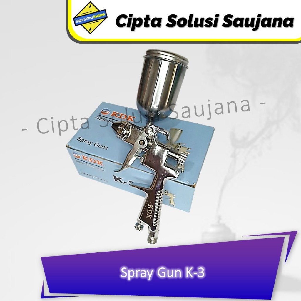 Jual KDK SPRAY GUN ALAT SEMPROTAN CAT SPET TABUNG ATAS K 3 SPED DUCO ...