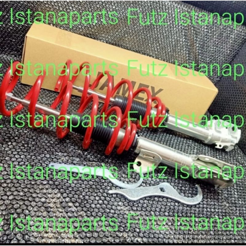 Jual Coilover Shockbreaker Jamex Adjustable Toyota Vios Limo Depan Th ...