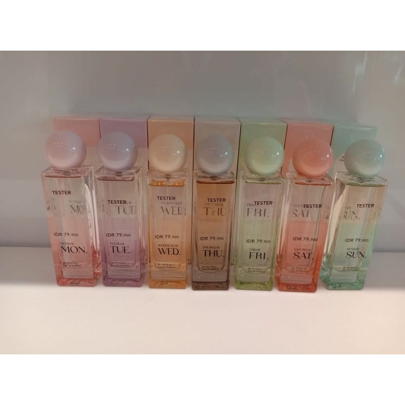 Jual MINISO PARFUM MY WEEKEND / WEEKEDAY EDP 50ML | Shopee Indonesia