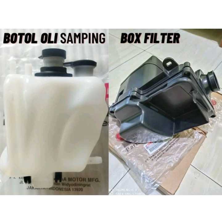 Jual BOX FILTER RX KING SET BOTOL OLI KOMPLIT KARET TUTUP | Shopee ...