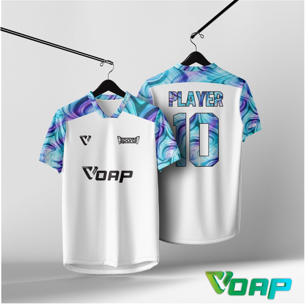 Jual Jersey Futsal Jersey Bola Full Printing Jersey volly jersey ...