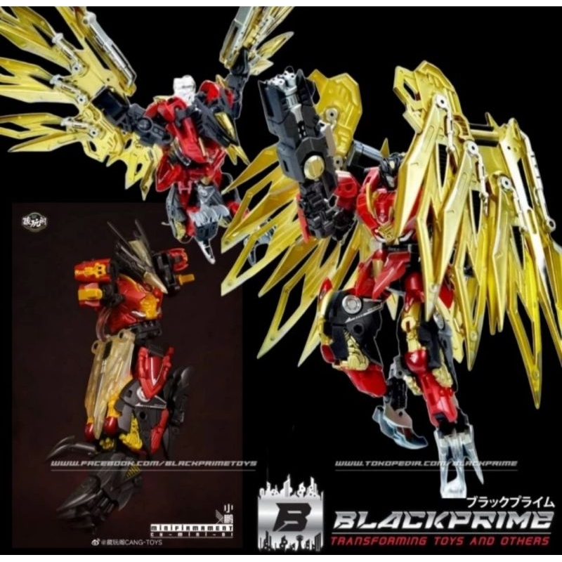 Jual Cangtoys Cang toys CY-01B Mini Firmament Transformers predaking | Shopee Indonesia