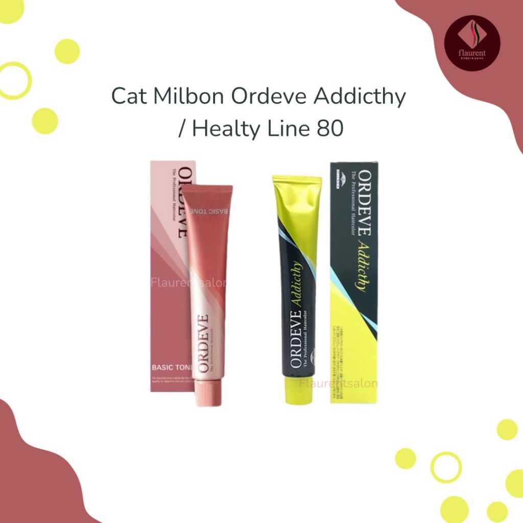 Jual Cat Milbon Ordeve Addicthy / Healthy Line 80ml | Shopee Indonesia