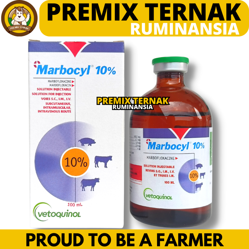 Jual MARBOCYL 10% 100ML - Obat Spesialis Pernafasan & Mastitis Hewan ...