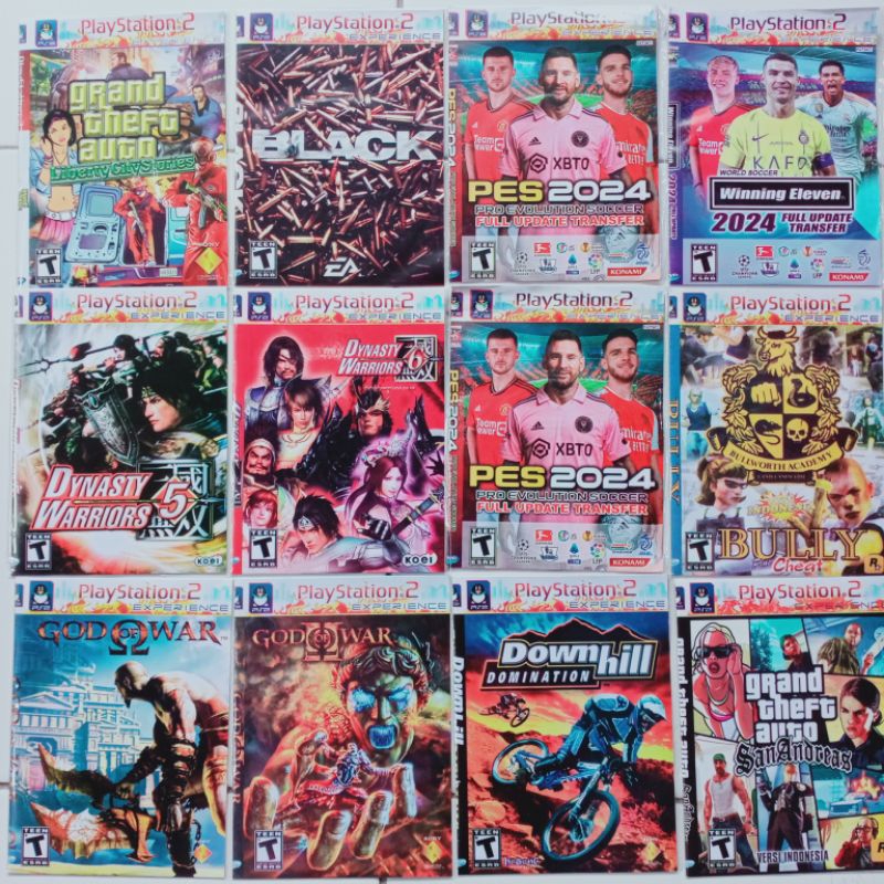 Jual Kaset ps2 copy pabrik/kopab | Shopee Indonesia