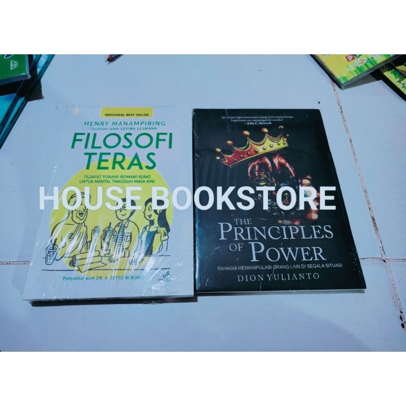 Jual PAKET 2 BUKU THE PRINCIPLES OF POWER -FILOSOFI TERAS KERTAS BOOKPAPER | Shopee Indonesia
