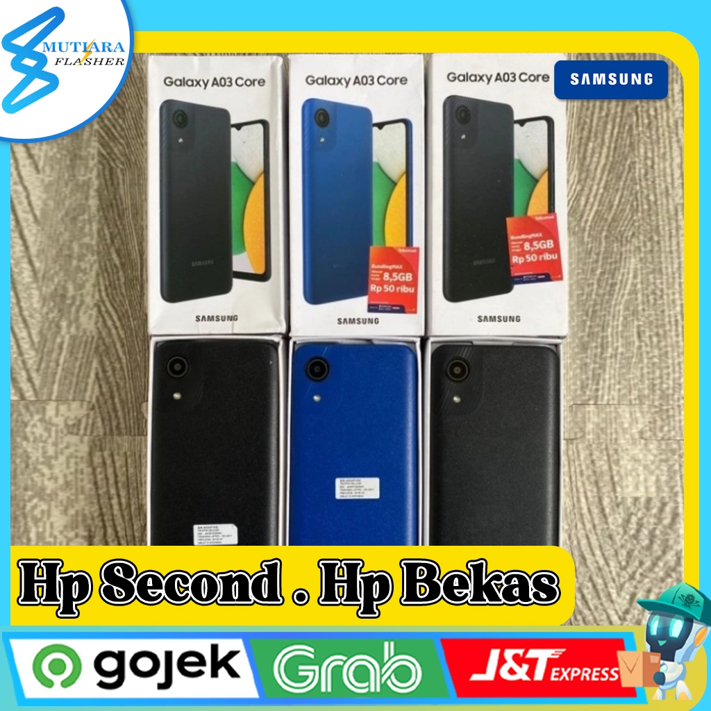 Jual Samsung A03 Core Ram 2 Rom 32GB Second Original | Shopee Indonesia