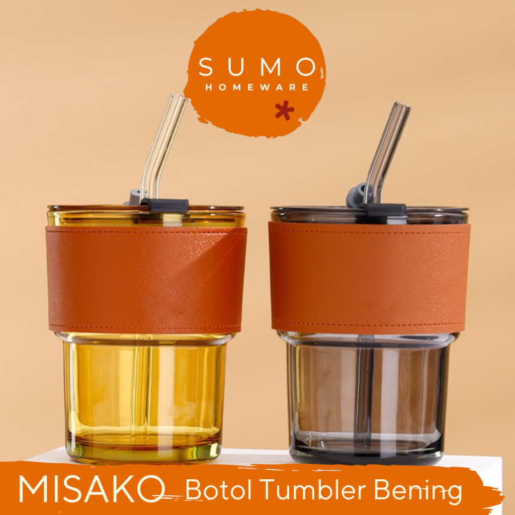 Jual |SUMO| MISAKO Bottle Straw Kopi Starbucks Transparan Tumbler ...