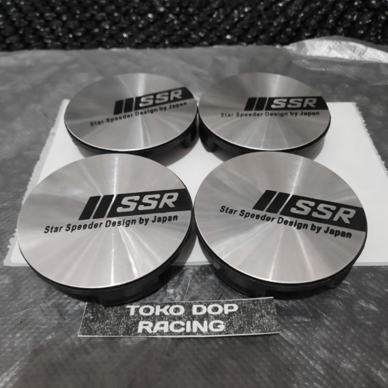 Jual Dop Roda Tutup Velg Racing SSR CHROME Diameter 6cm Harga Set ...