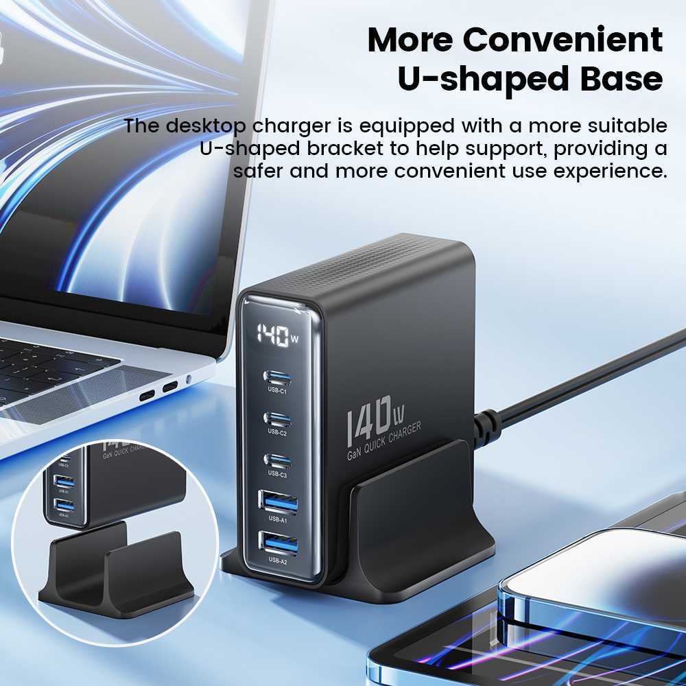 Jual Charger Station Fast Charging Multi Port USB Type C | Shopee Indonesia