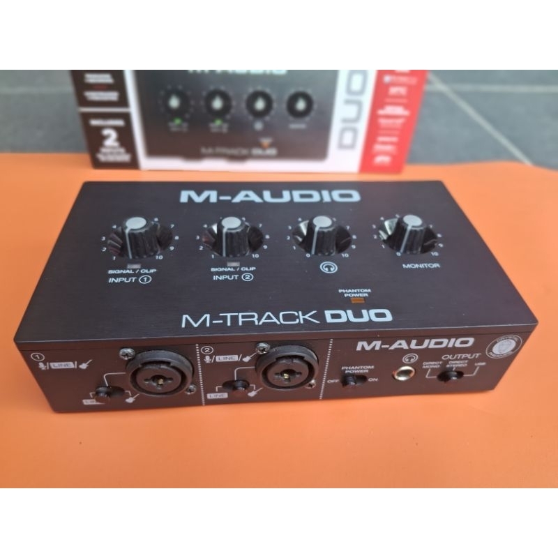 Jual Soundcard Audio Interface M-Audio M Track Duo no Behringer ...