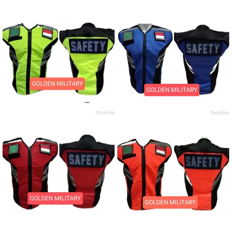Jual rompi safety K3 ,rompi HSE Indonesia,rompi proyek | Shopee Indonesia