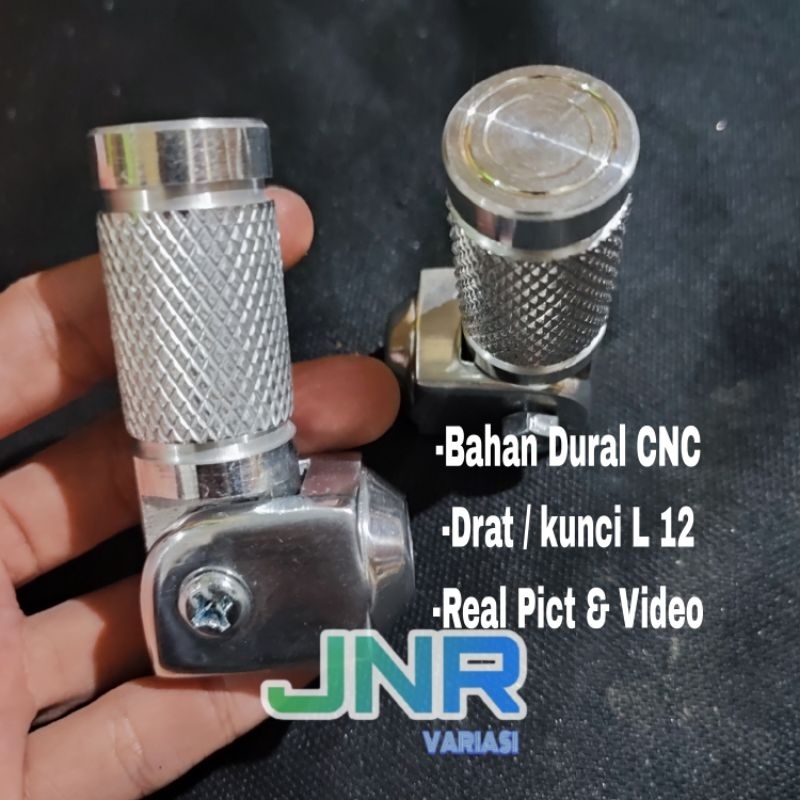 Jual Jalu Lipat Step Underbone Custom Universal Bahan Dural CNC | Shopee Indonesia