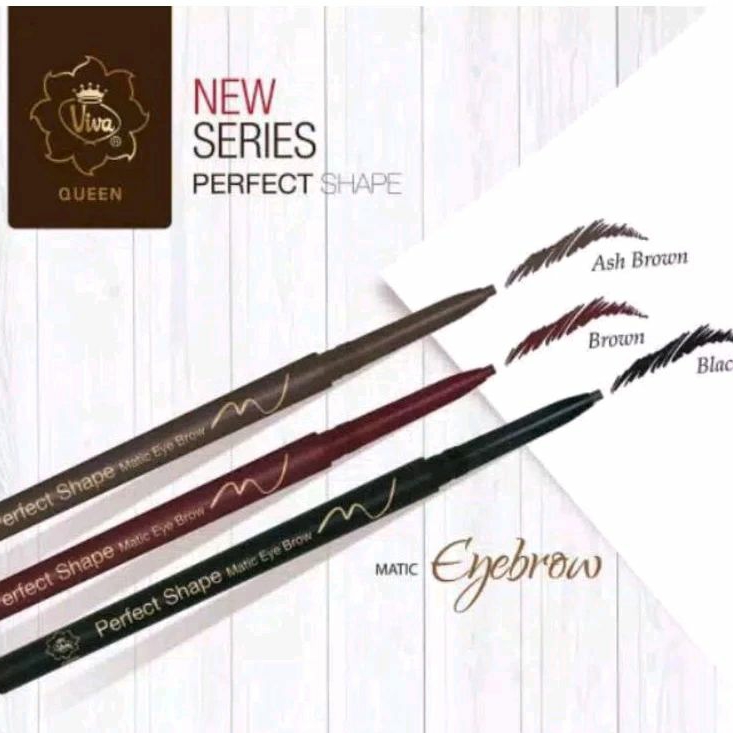 Jual viva Eyebrow matic/ pensil alis viva matic (brown, ash brown ...