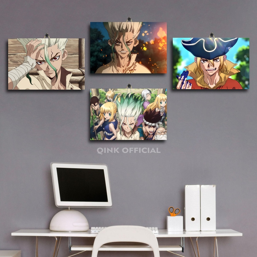 Jual Poster Anime Wallpaper Dr Stone 20X30 | Qink Official| Pajangan ...