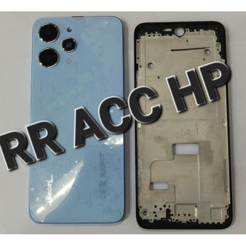 Jual HOUSING KESING CASING FULLSET FRAME LCD XIAOMI REDMI 12 | Shopee ...