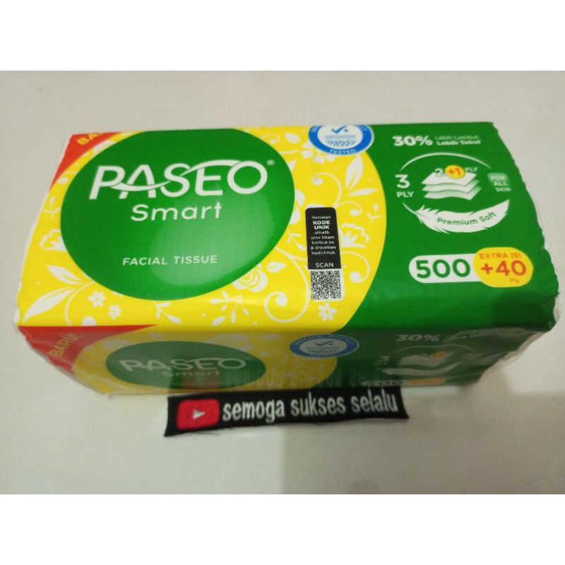 Jual Tissue paseo smart 540 lembar 3 ply khusus ojek | Shopee Indonesia