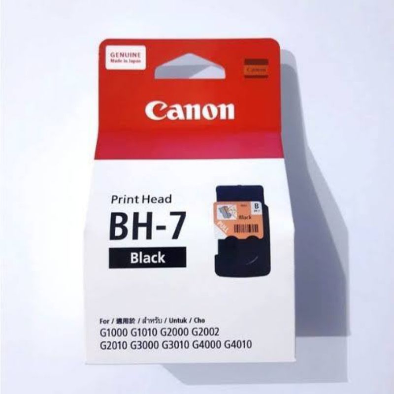 Jual Canon Printhead / Print Head BH-7 BH7 Black Original Cartridge ...