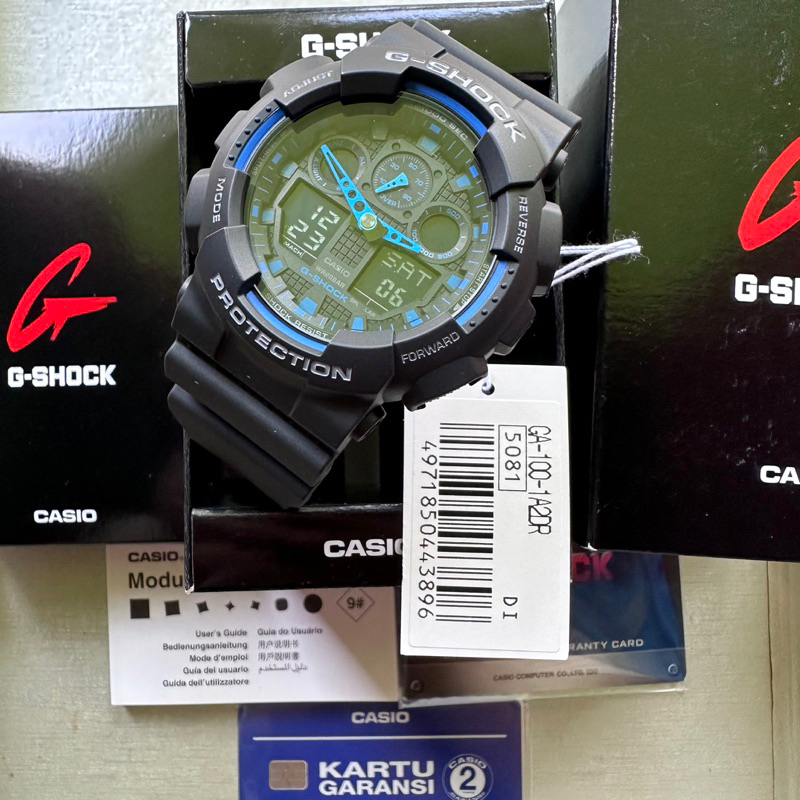 Jual gshock ga100 original g shock ga 100 1a2 g-shock ga-100-1a2dr new ...