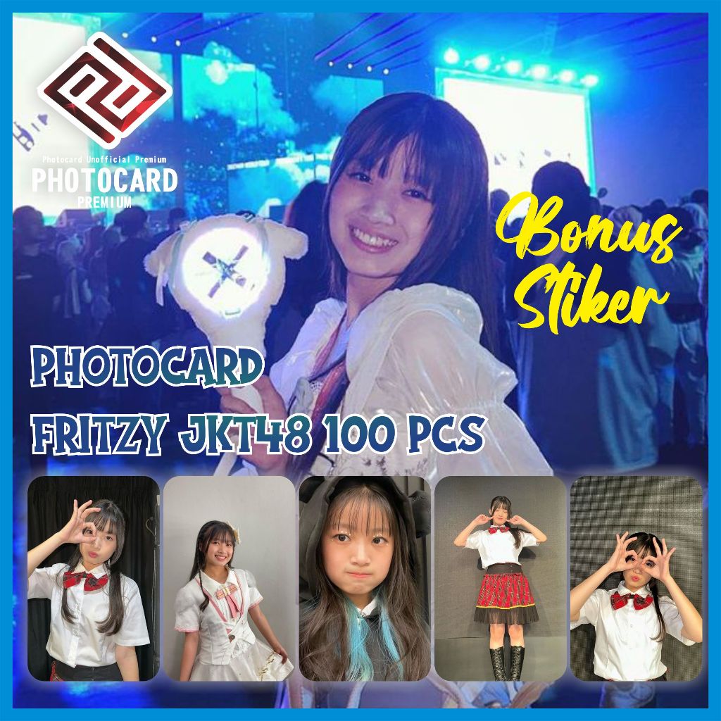 Jual Jual Photocard Fritzy Rosmerian (Fritzy JKT48) isi 100 Pcs | Bonus ...