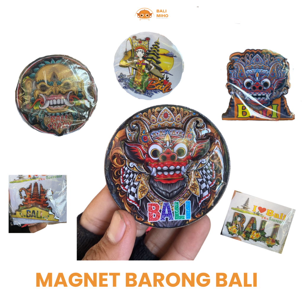 Jual Magnet Barong Khas Bali - Magnet Kulkas Unik - Magnet Oleh Oleh ...