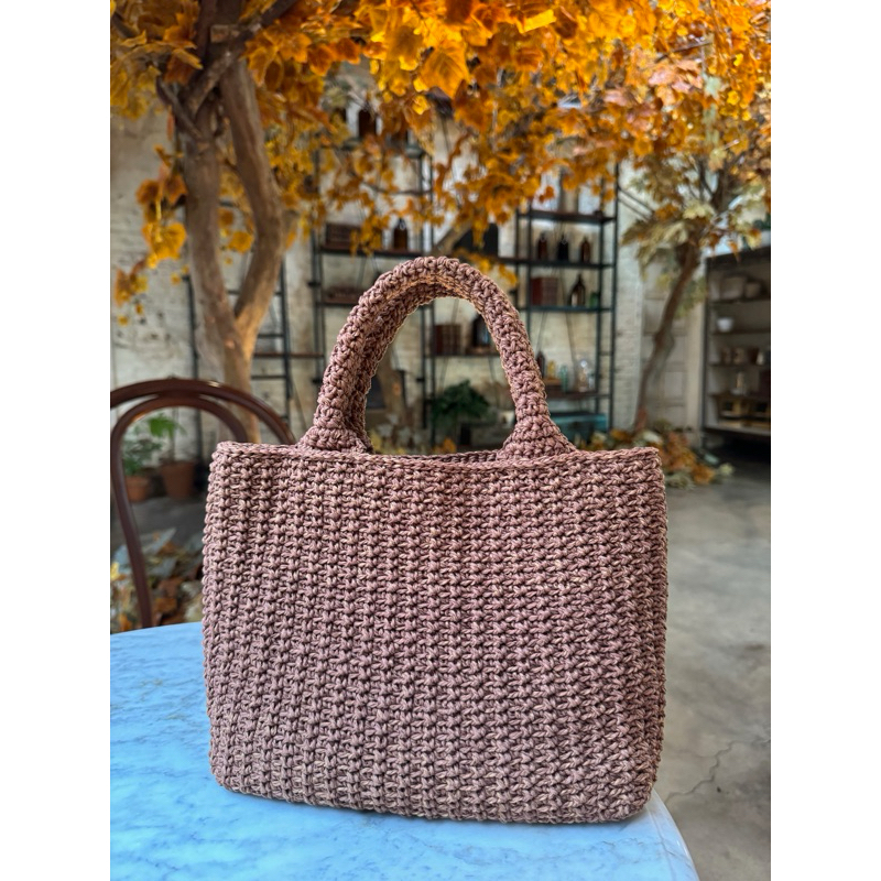 Jual DIY Paket Rajut Tas Crochet Maple Bag | Shopee Indonesia