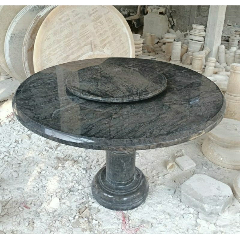 Jual Dining Table Marmer Hitam | Shopee Indonesia