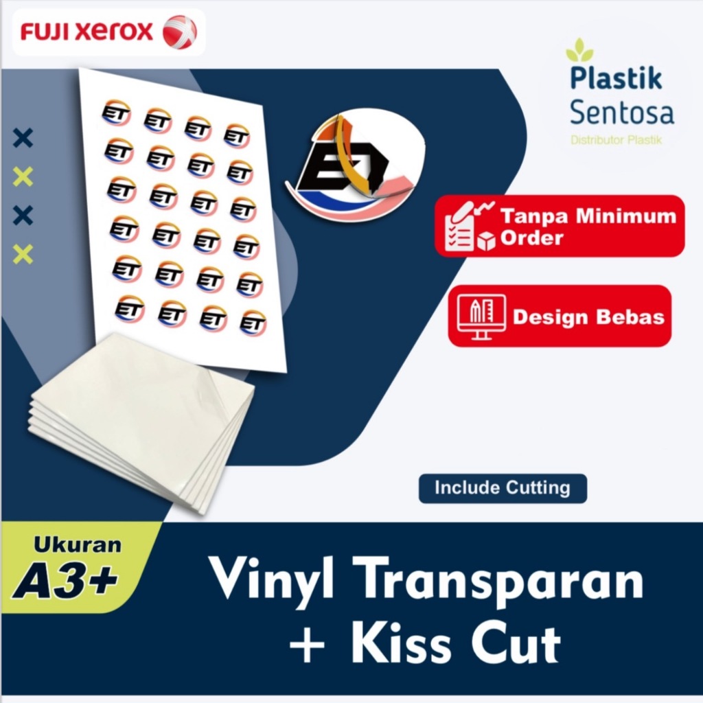 Jual Cetak Sticker A3+ Chromo / Bontak / Vinyl Termasuk Cutting - Cetak ...
