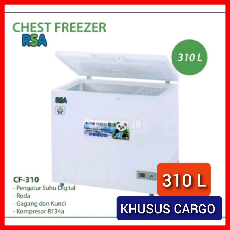 Jual KHUSUS CARGO CHEST BOX FREEZER COOLER BOX RSA CF 310 310 LITER ...