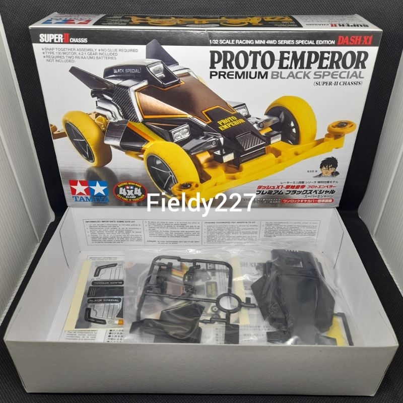 Jual Tamiya Body+Sticker Proto Emperor Premium Black Special Original ...