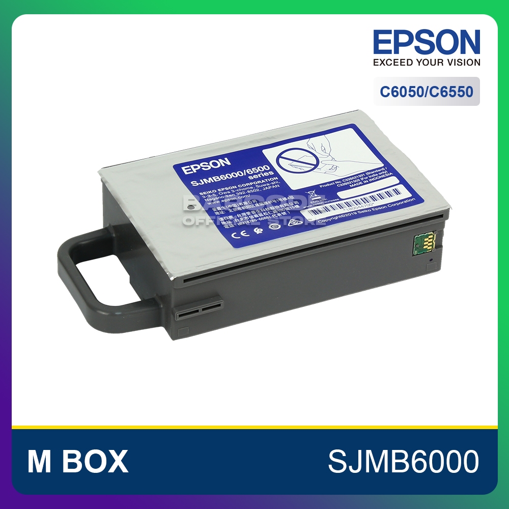 Jual Maintenance Box SJMB6000 for Printer Epson CW-C6050 CW-C6550 ...