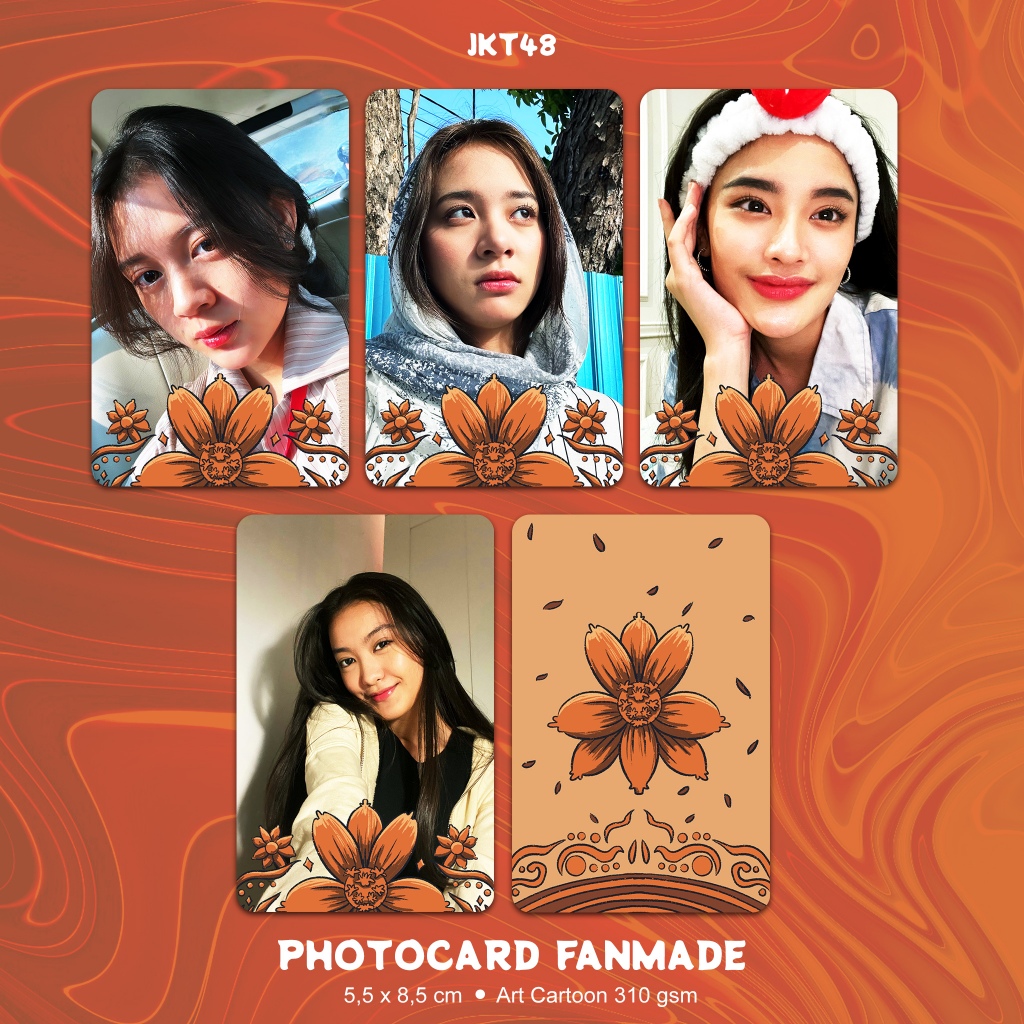 Jual Photocard JKT48 (Fanmade) - COSMOS FLOWER [ISI 5 PCS] | Shopee Indonesia